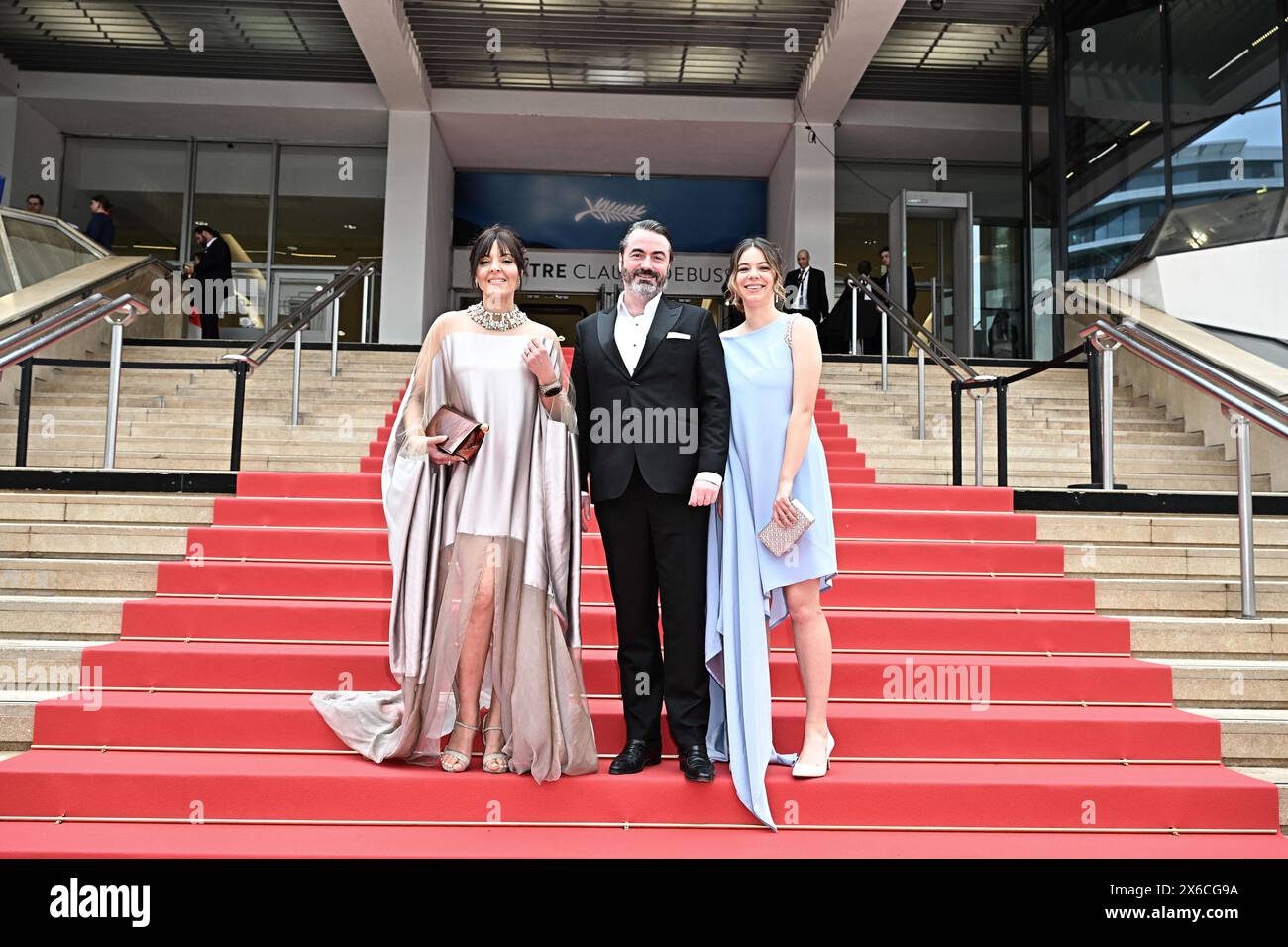 Cannes, France. 14th May, 2024. Prince Joachim Murat with his wife ...