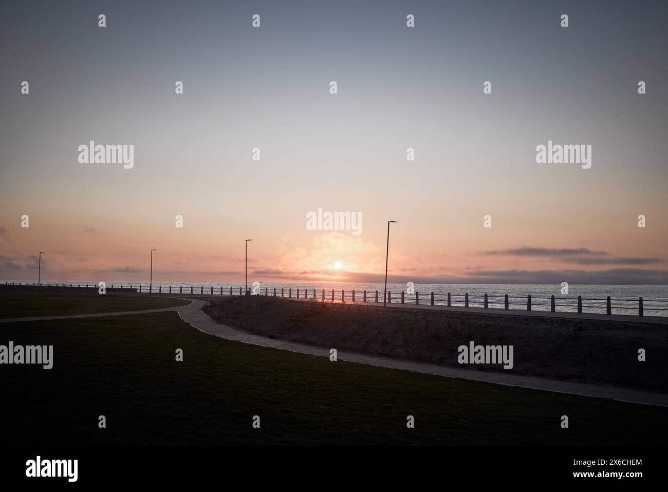 Empty promenade at night hi-res stock photography and images - Alamy
