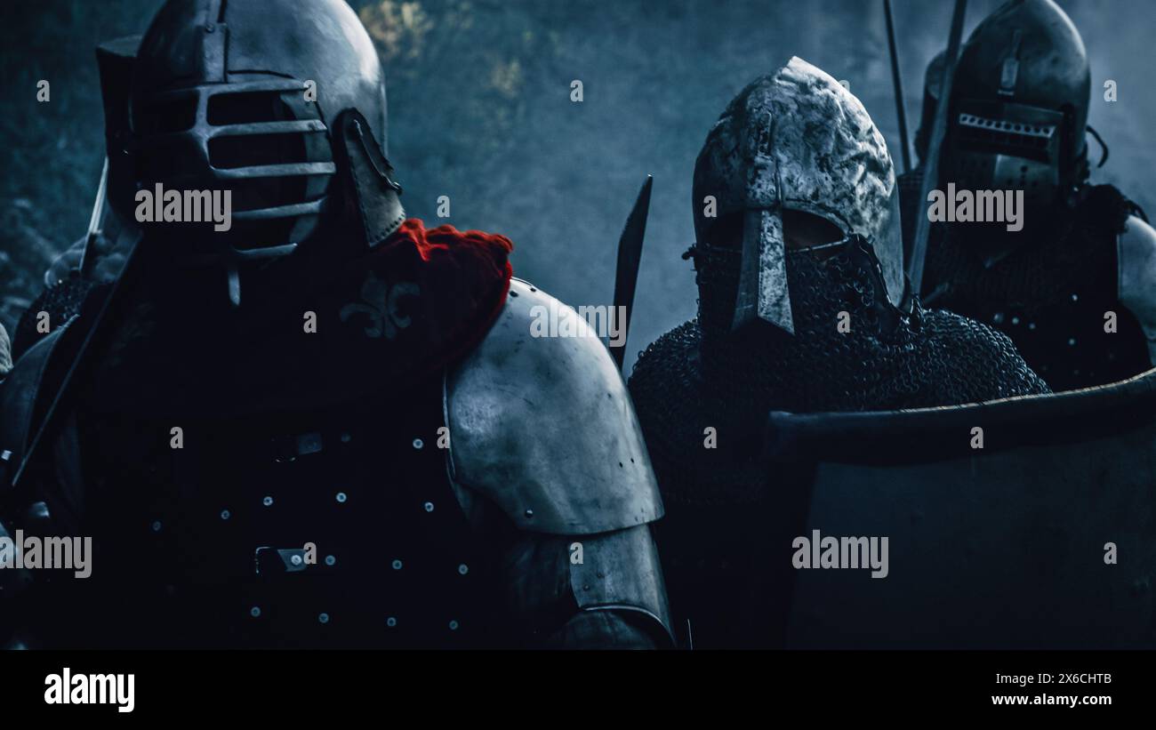 Medieval army marching hi-res stock photography and images - Alamy