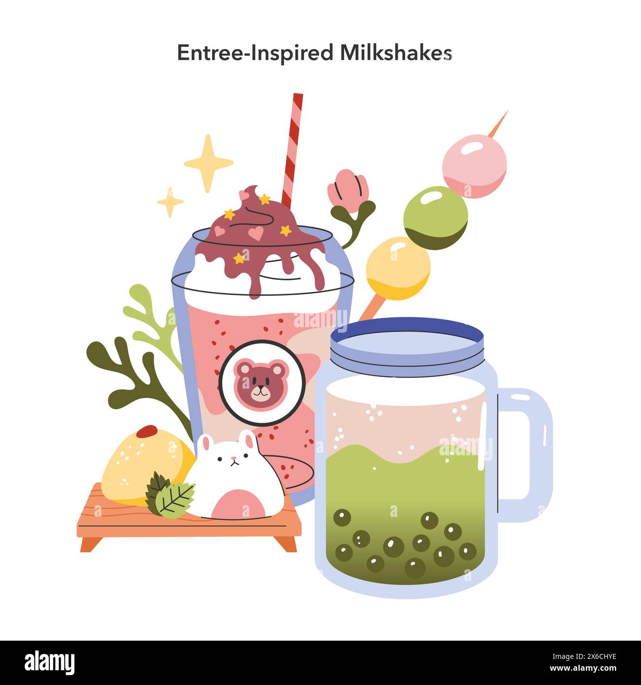 Entrée entrée Stock Vector Images - Alamy