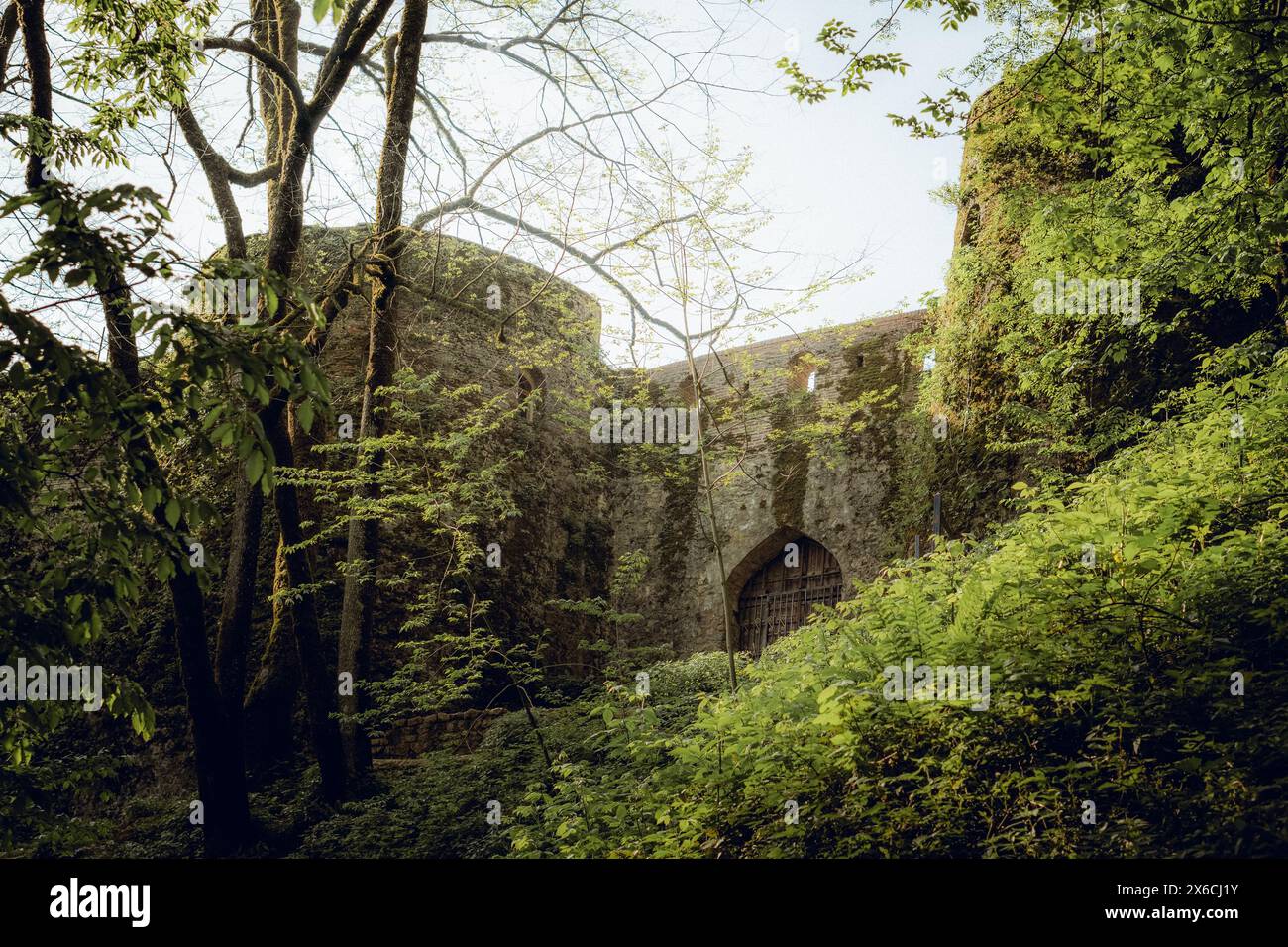 Rudkhan Castle Roodkhan Castle north of iran persian fortress Stock ...