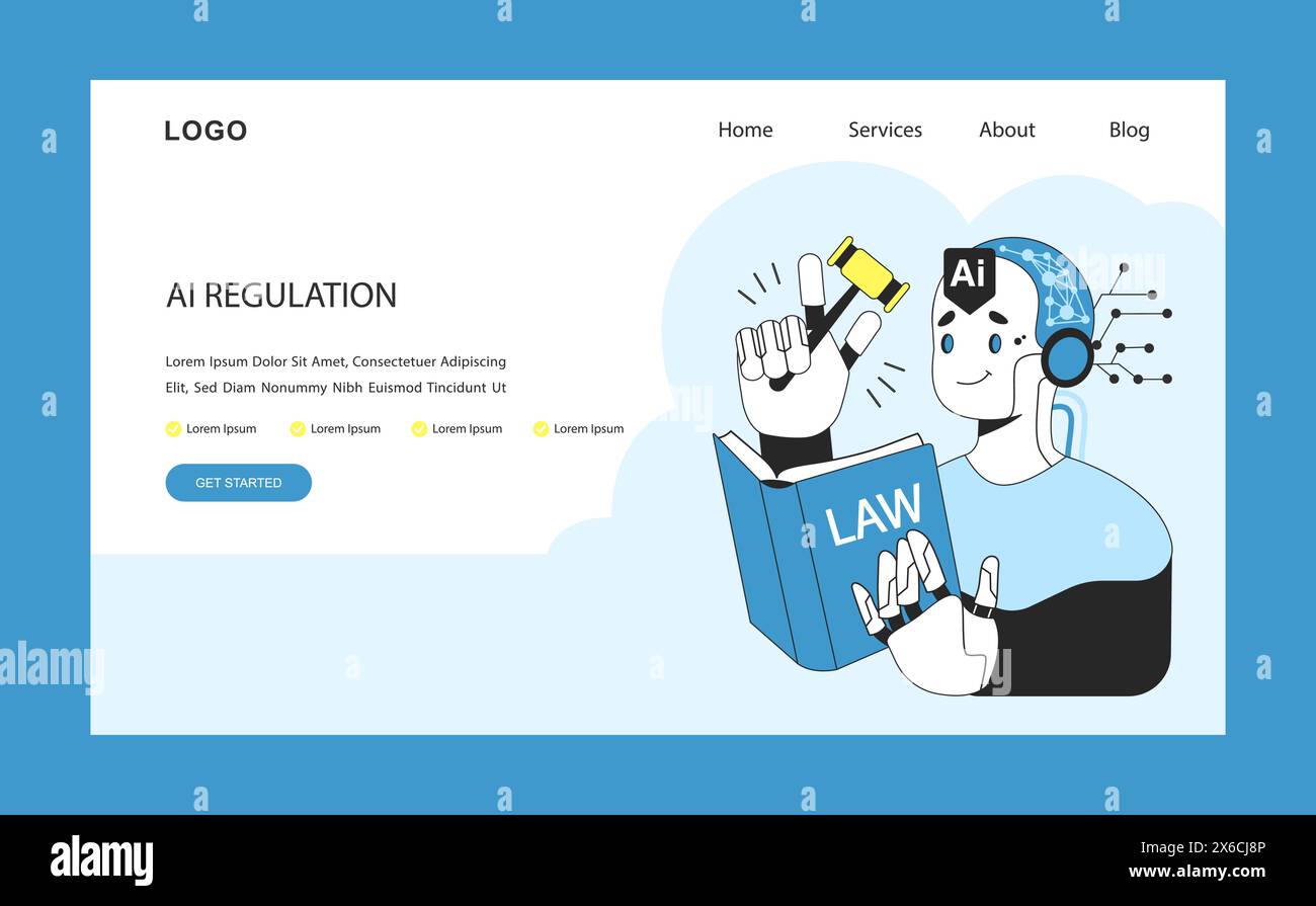 Ai regulation Stock Vector Images - Alamy