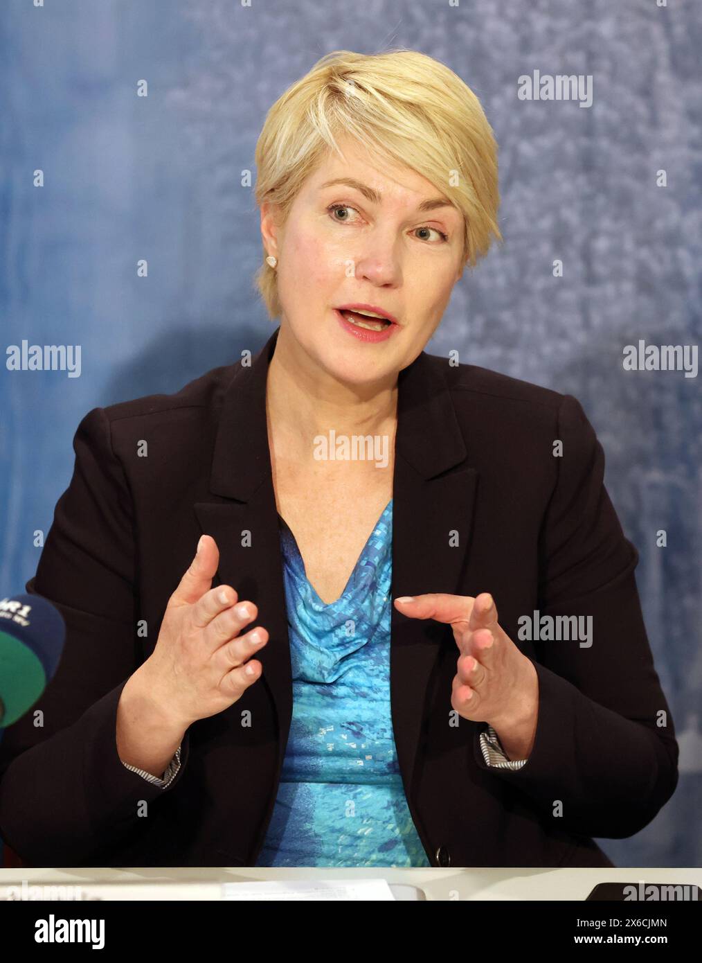 Schwerin, Germany. 14th May, 2024. Manuela Schwesig (SPD), Minister ...