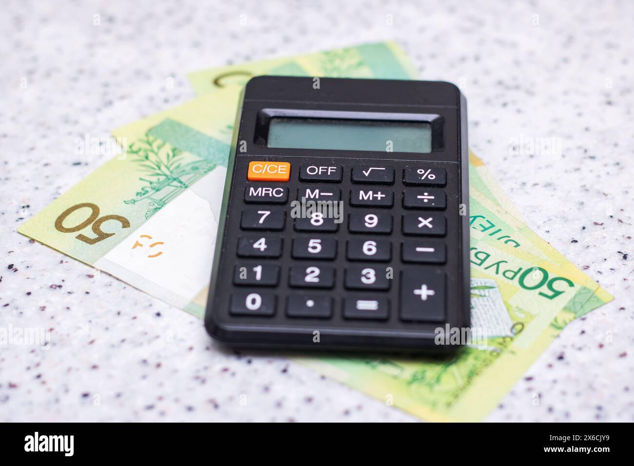 A portable communications device with a numeric keypad, also known as a ...
