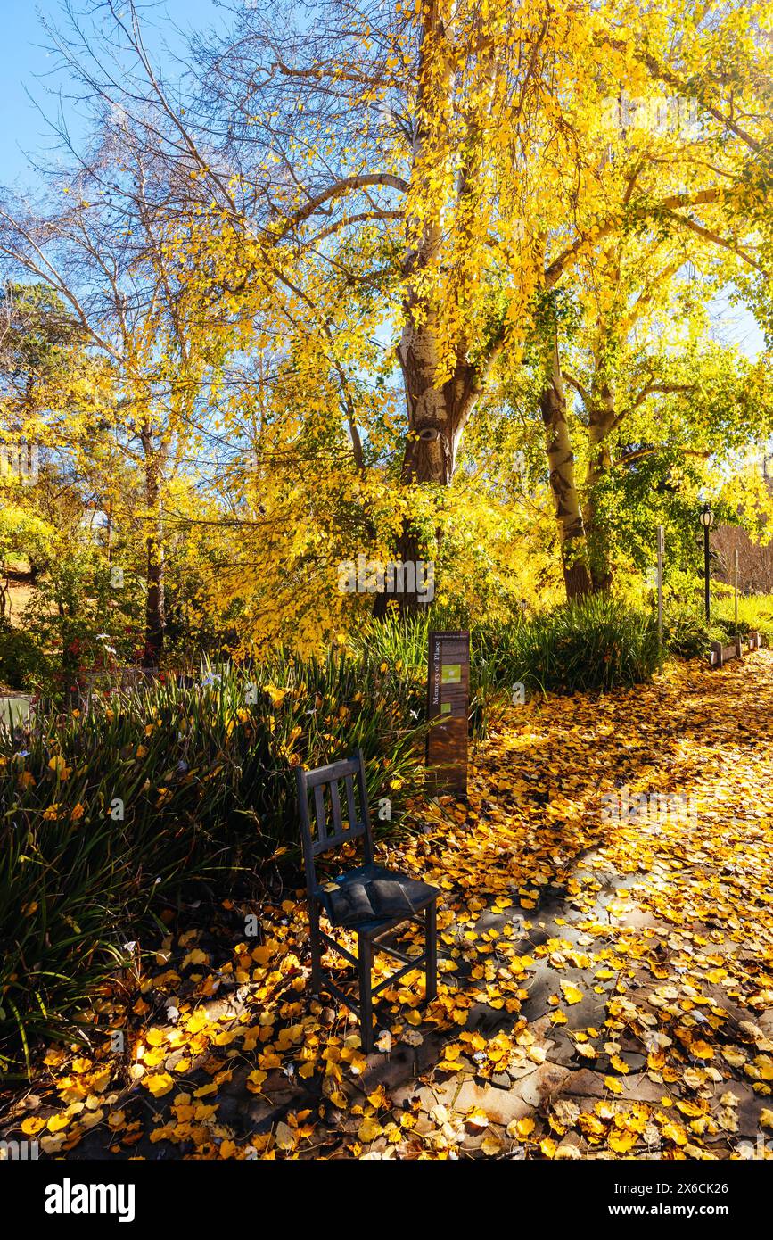 HEPBURN, AUSTRALIA - MAY 12 2024: Landscape around Hepburn Bathhouse ...