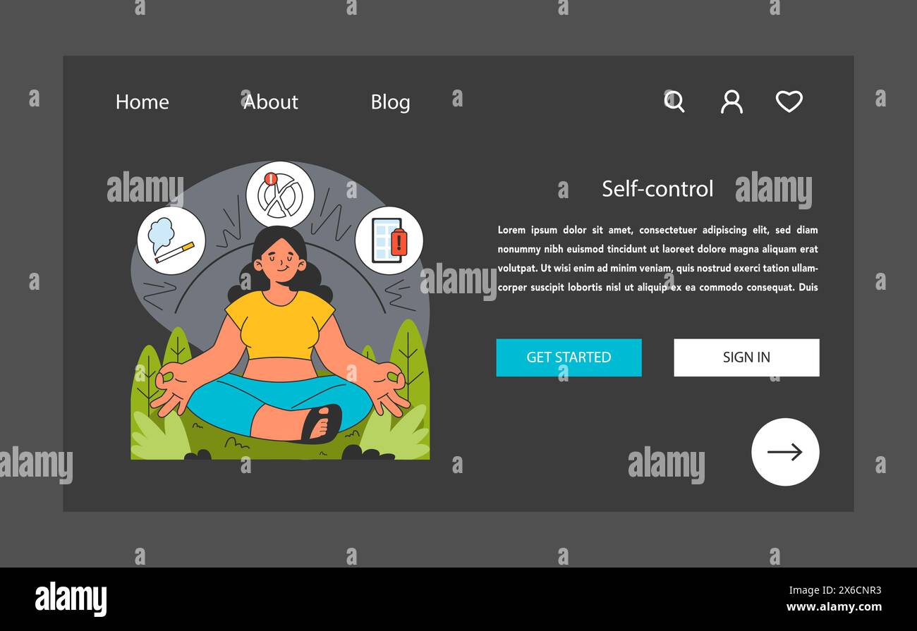 Dopamine fasting concept. Harnessing self-control amidst various ...