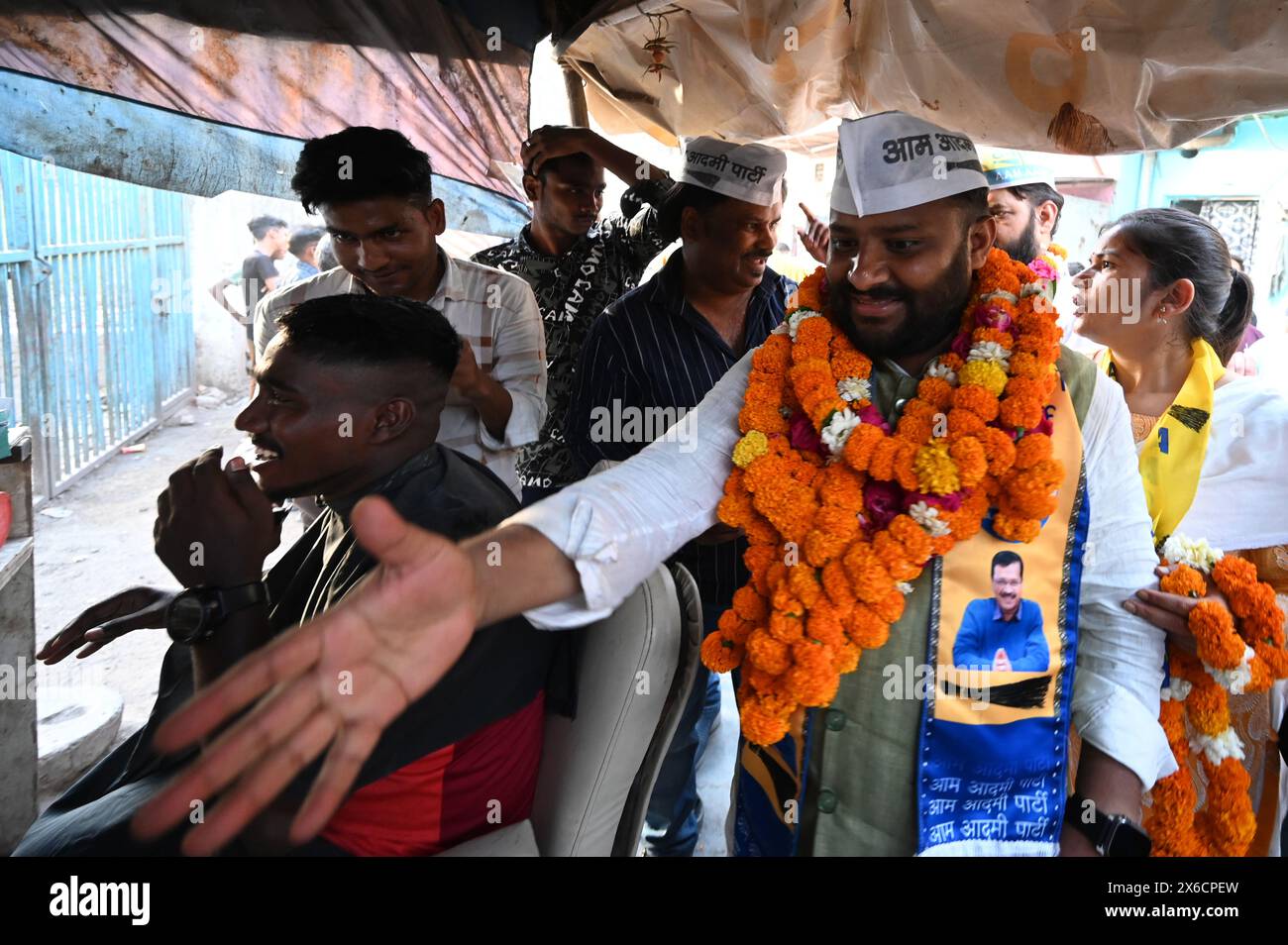 NEW DELHI, INDIA - MAY 13: AAP East Delhi Candidate for Lok Sabha ...