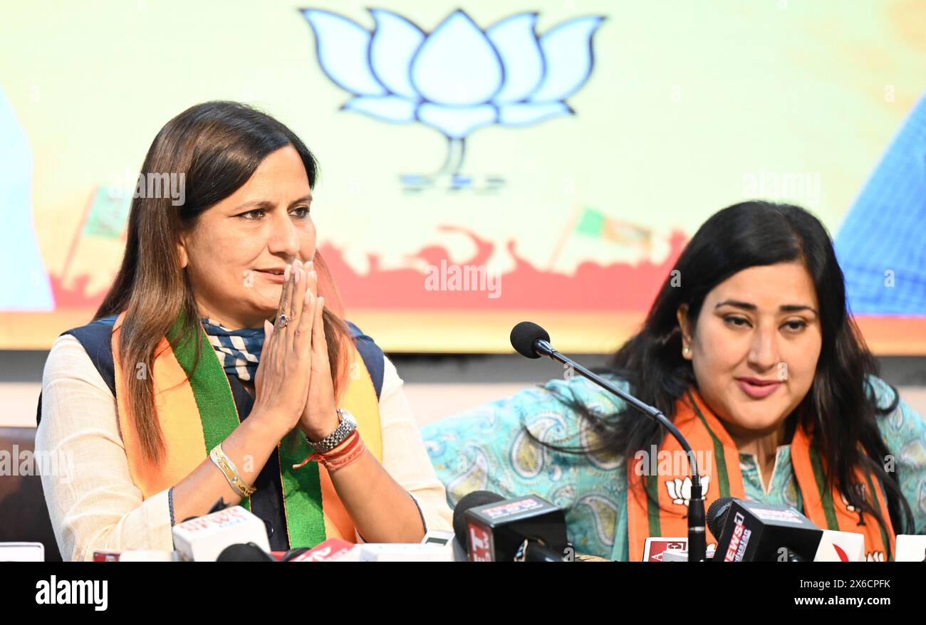 NEW DELHI, INDIA - MAY 13: BJP West Delhi Lok Sabha Candidate Kamaljeet ...