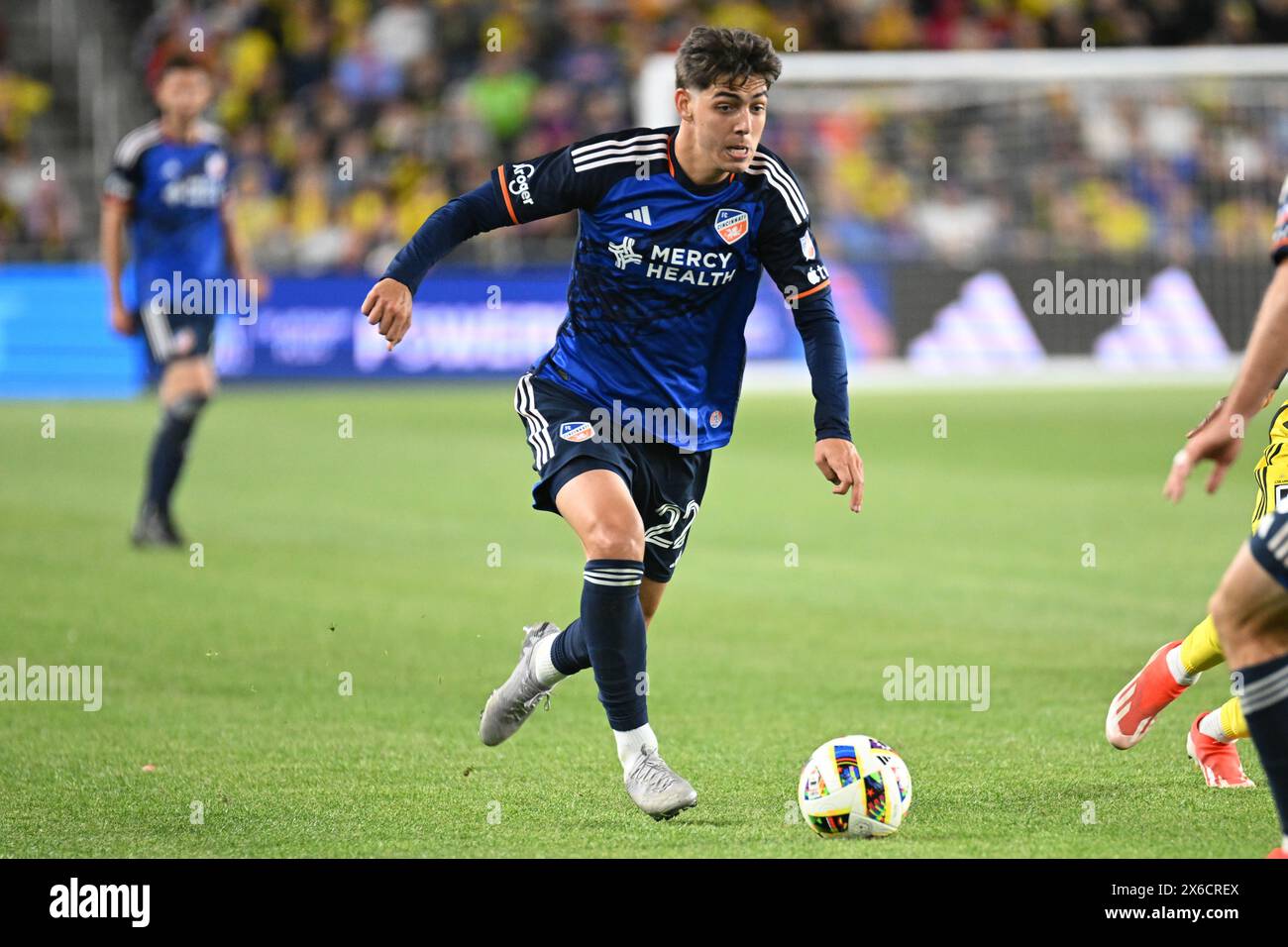 Columbus, Ohio, USA. 11th May, 2024. FC Cincinnati midfielder Gerardo ...