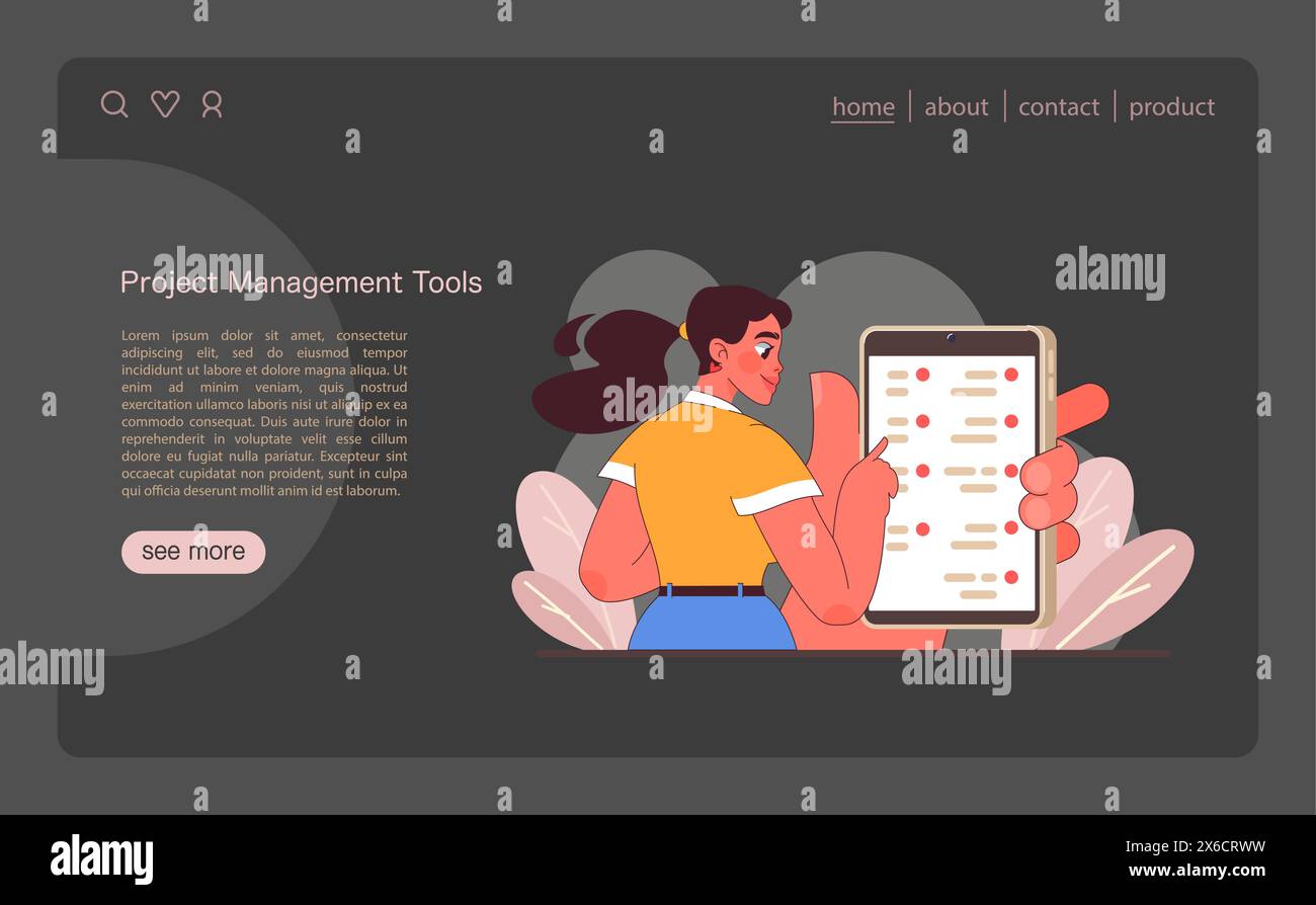 Digital Teamwork concept. A professional with a tablet showcases ...