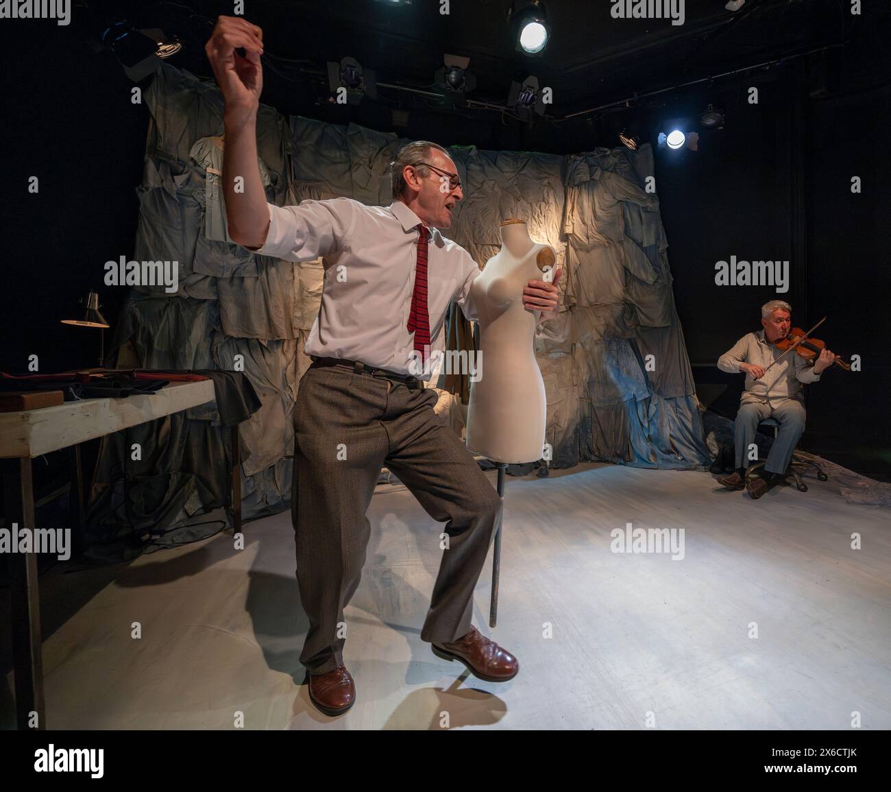 The Finborough Theatre, London, UK. 14th May, 2024. Dogstar Theatre’s award-winning one-man show ...