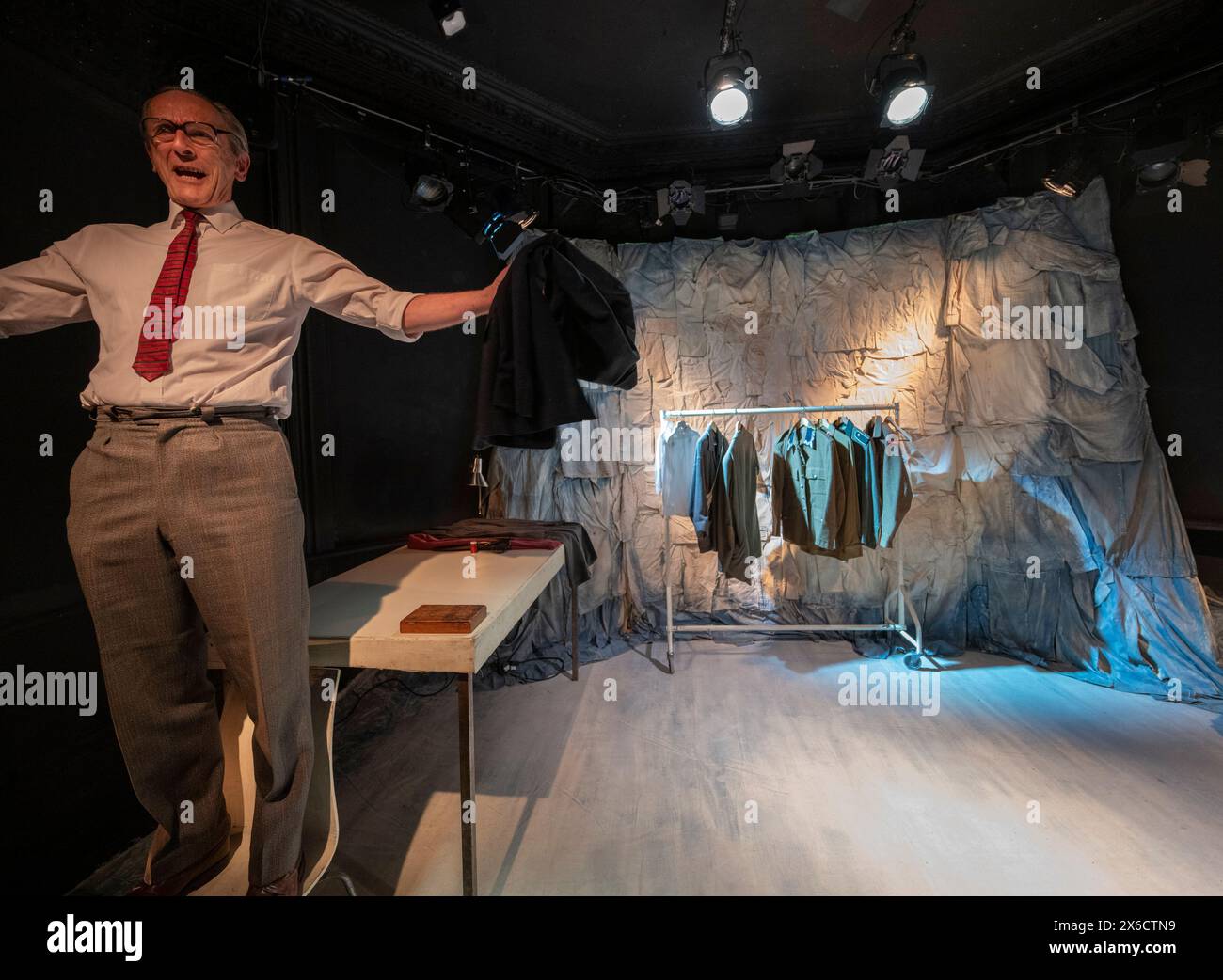 The Finborough Theatre, London, UK. 14th May, 2024. Dogstar Theatre’s award-winning one-man show ...