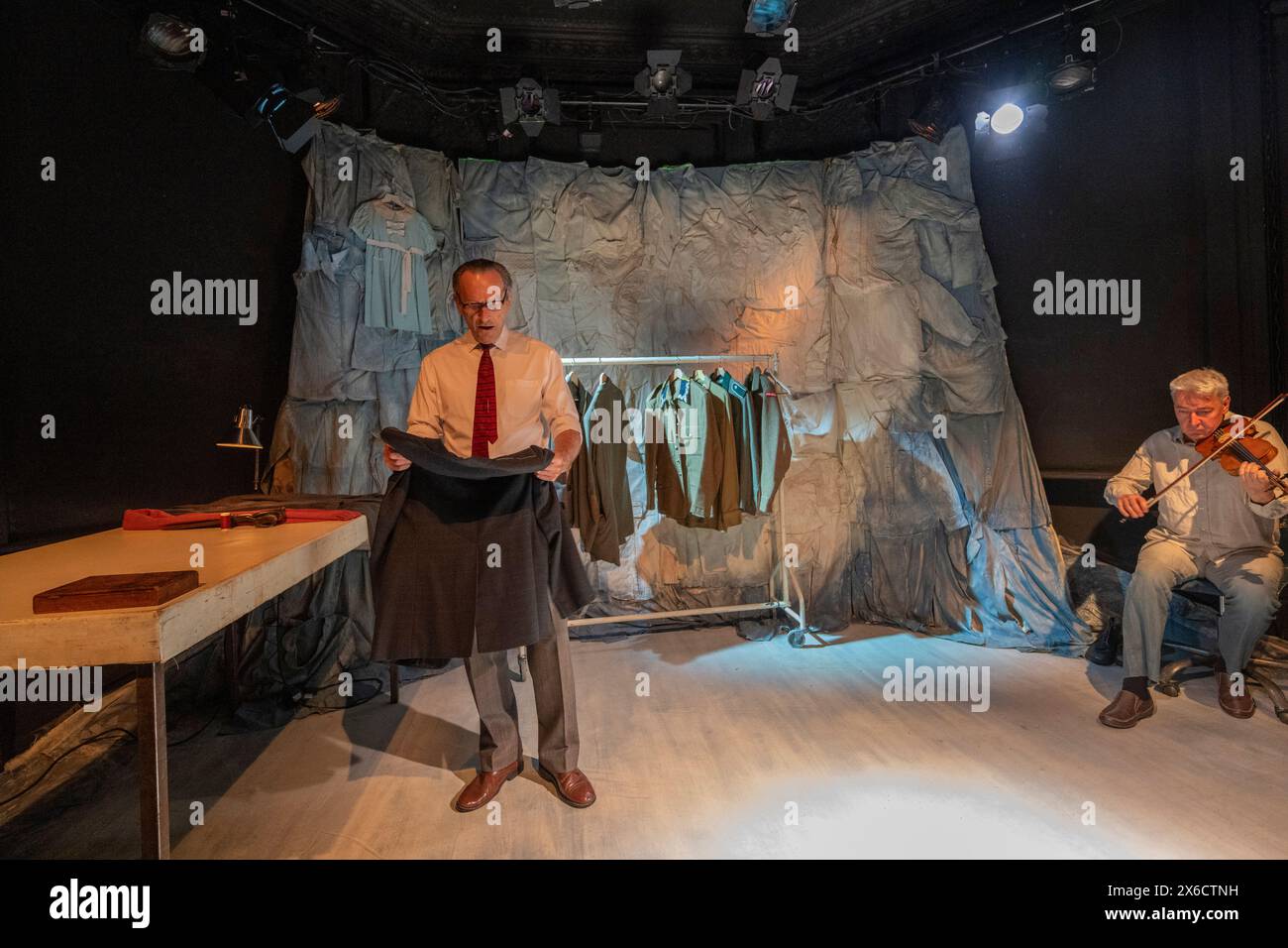 The Finborough Theatre, London, UK. 14th May, 2024. Dogstar Theatre’s award-winning one-man show ...