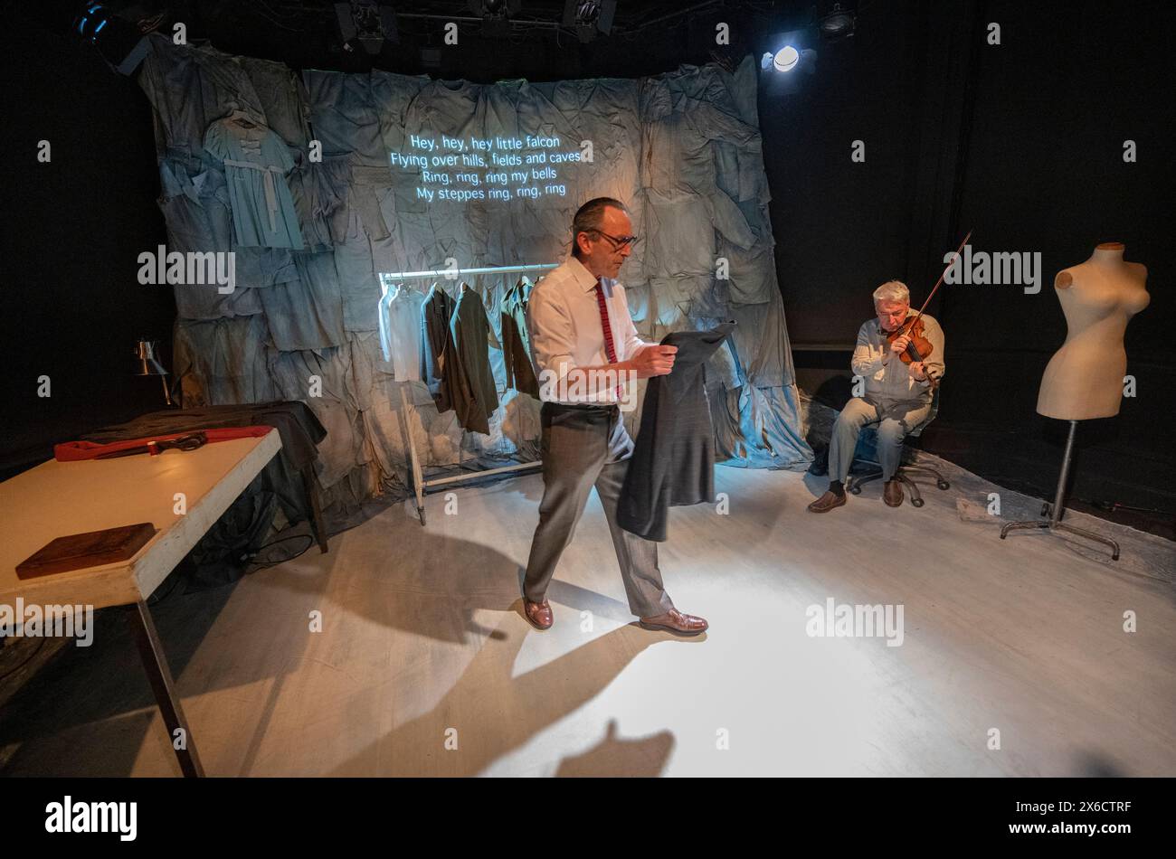 The Finborough Theatre, London, UK. 14th May, 2024. Dogstar Theatre’s award-winning one-man show ...