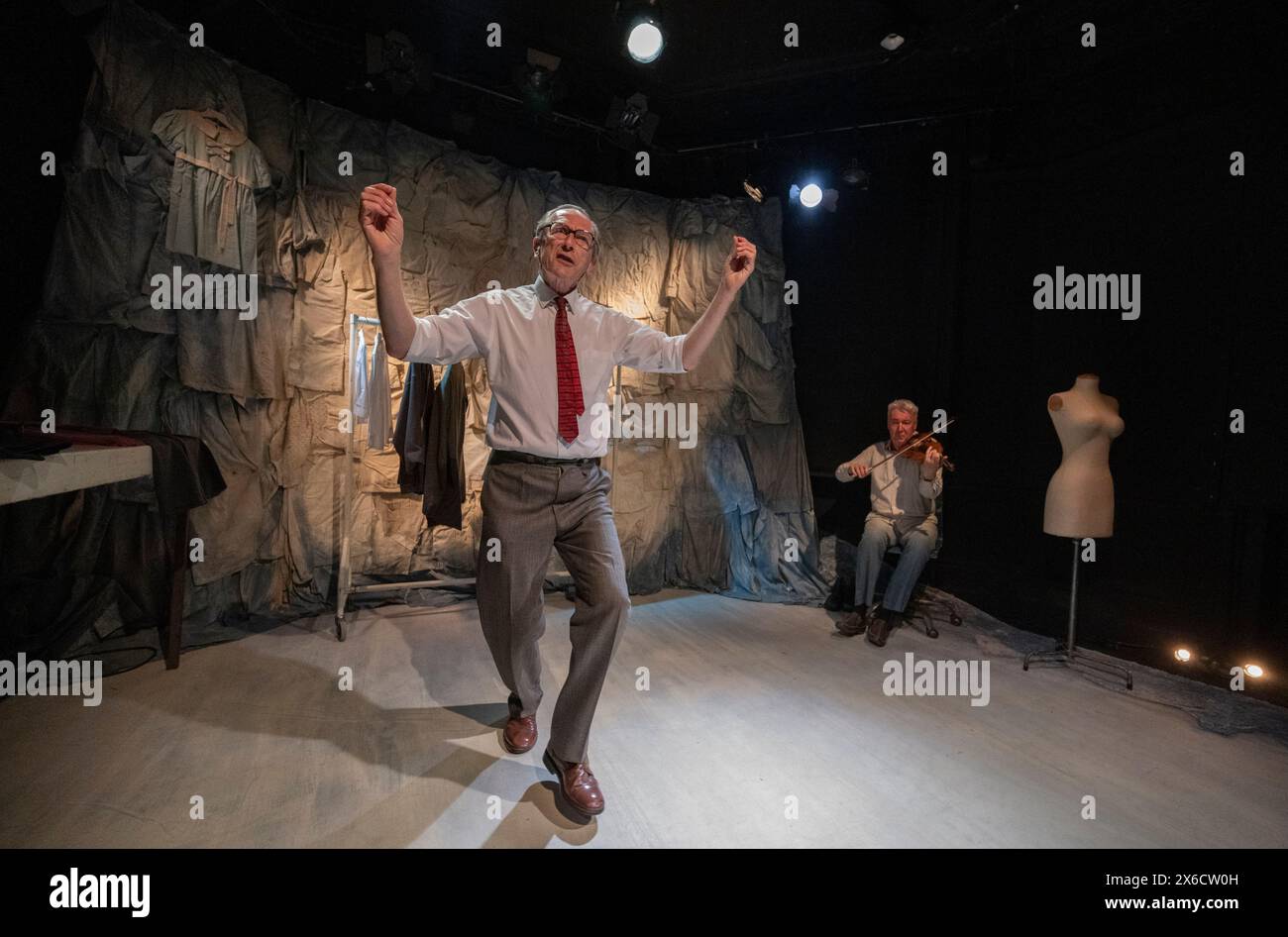 The Finborough Theatre, London, UK. 14th May, 2024. Dogstar Theatre’s award-winning one-man show ...