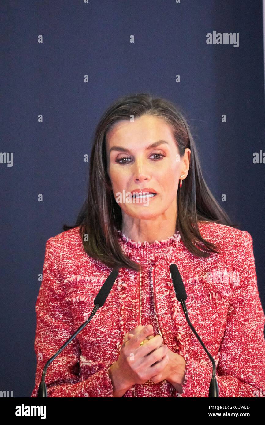 Oviedo. Spain. 20240514, Queen Letizia of Spain attends World Red Cross Red Crescent Day ...