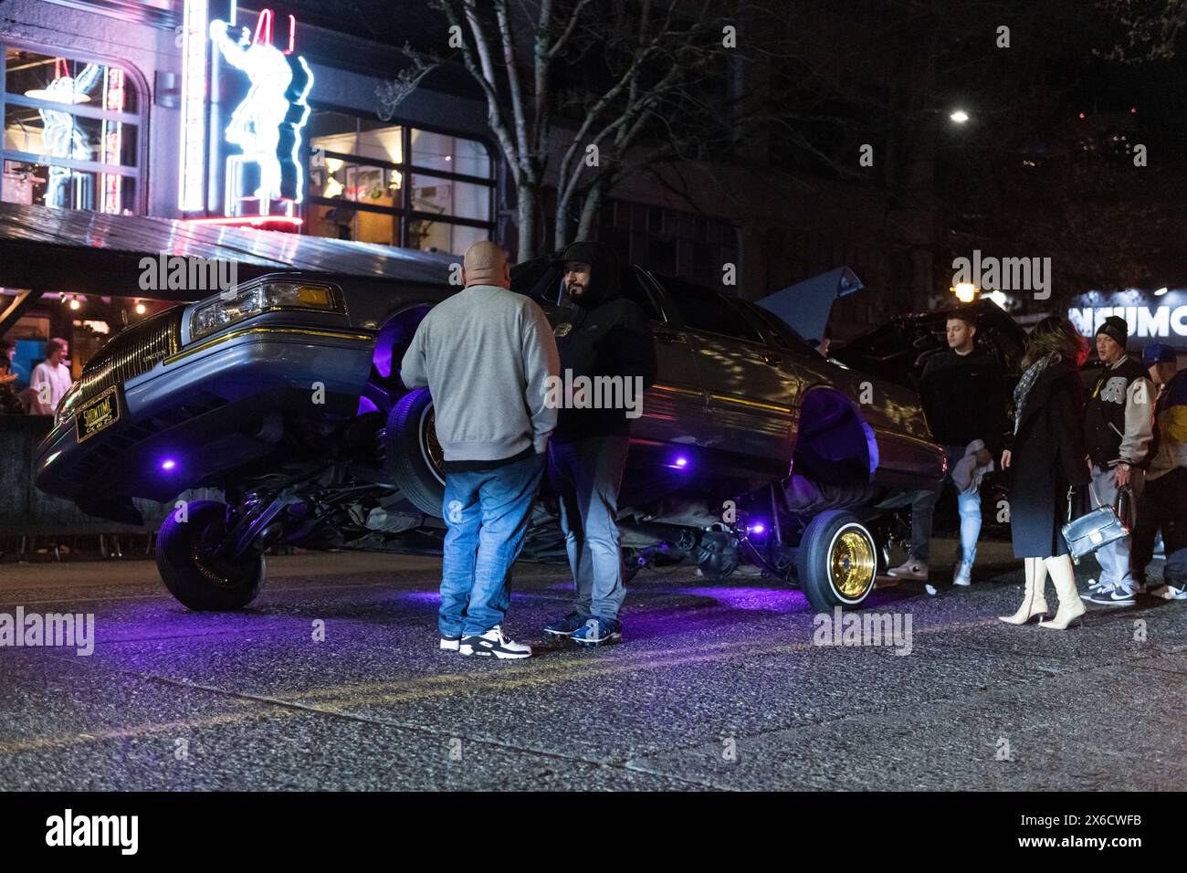 Seattle, USA. 12th Apr, 2024. Capitol Hill nightlife Stock Photo - Alamy