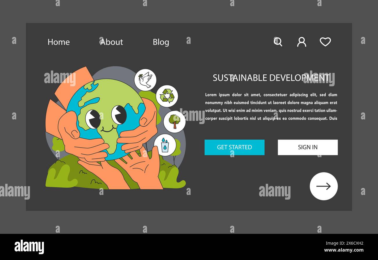 Conscious or ethical living. Sustainable development and zero waste ...