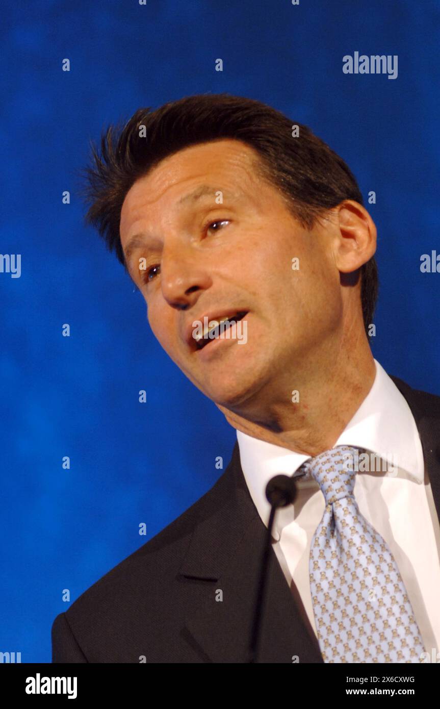 Lord Sebastian Coe president of the IAAF visits UWIC's Cyncoed Campus ...