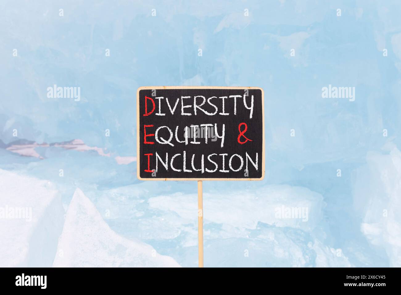DEI diversity equity and inclusion symbol. Concept words DEI diversity ...