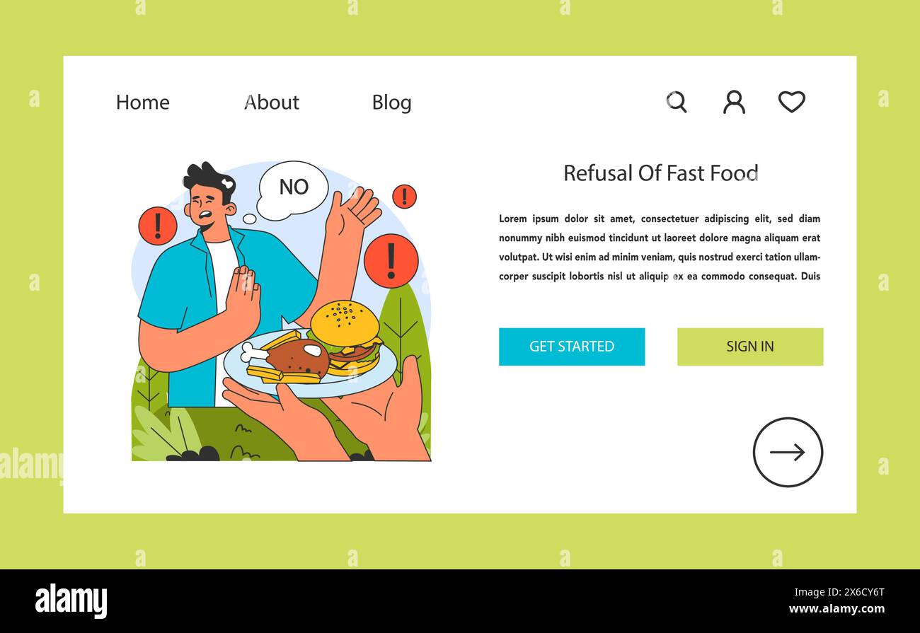Dopamine fasting concept. Choosing health over fast food. Conscious ...