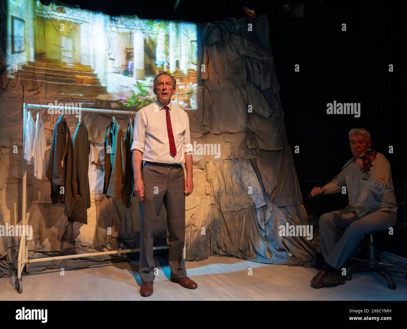 The Finborough Theatre, London, UK. 14th May, 2024. Dogstar Theatre’s award-winning one-man show ...