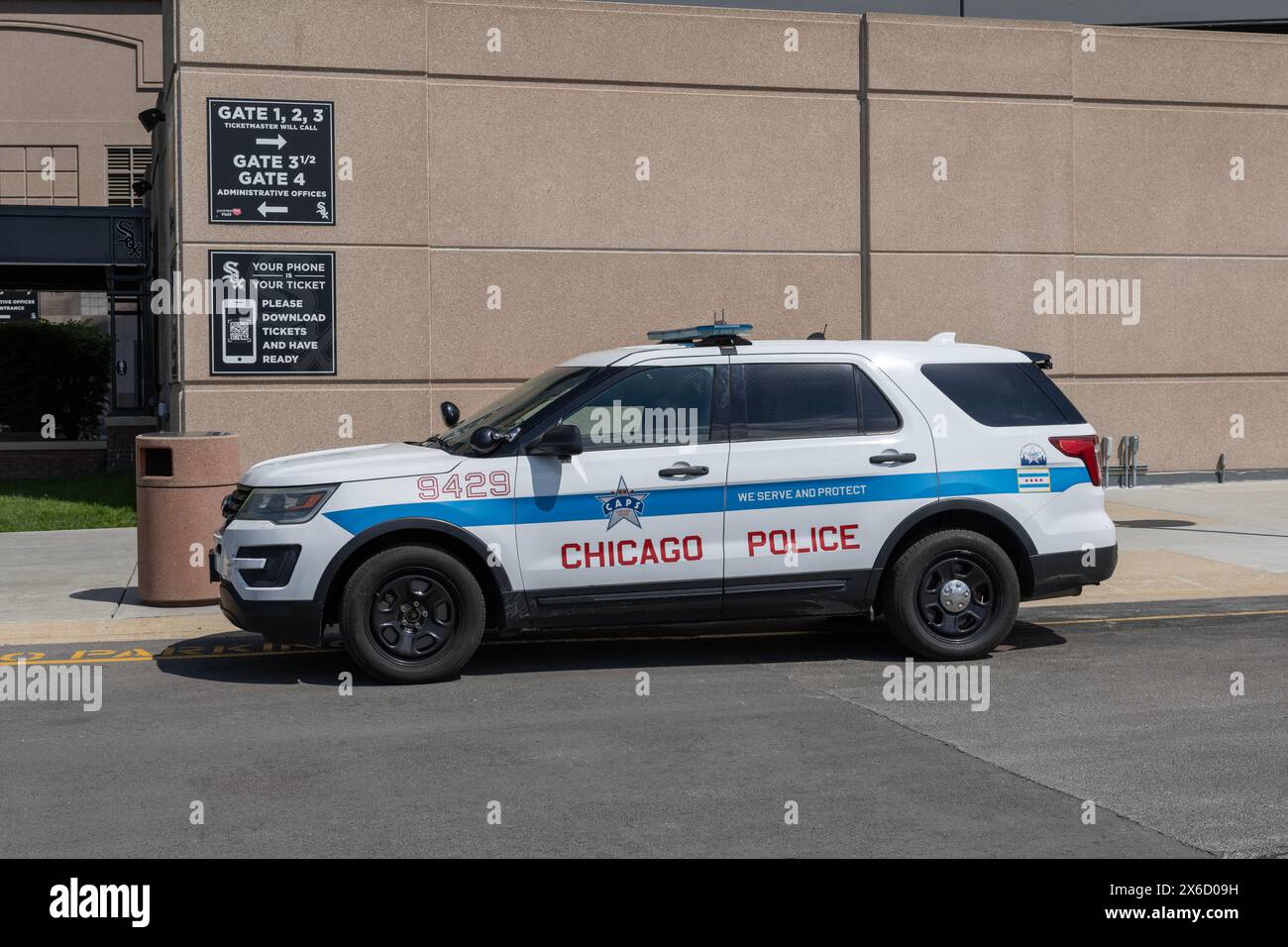 Chicago - May 12, 2024: Chicago Police Department vehicle. Chicago PD ...