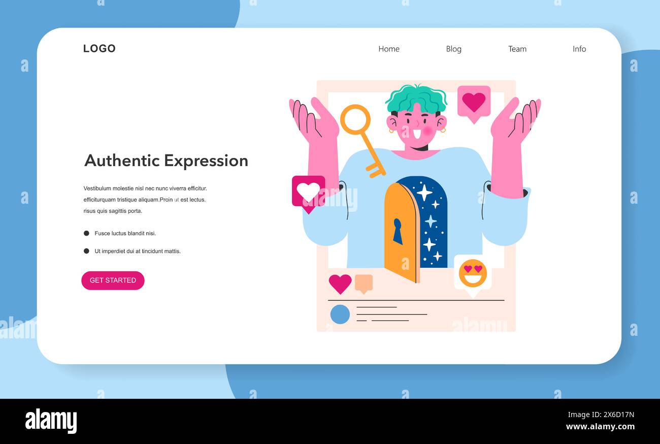Social media engagement concept. A person interacts with content ...