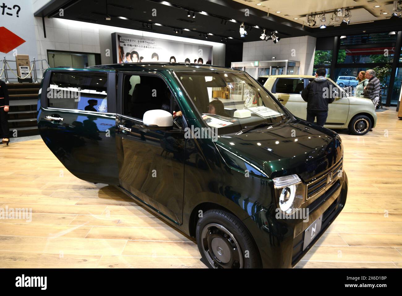 Honda factory Tokyo bikes bike motorbike brand new in the showroom ...