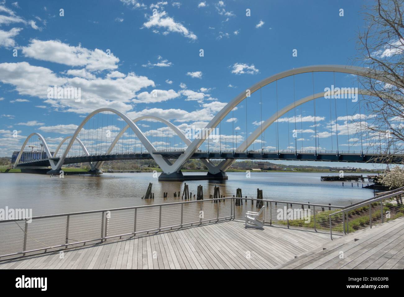 The Frederick Douglass Bridge in Washington, DC Stock Photo - Alamy