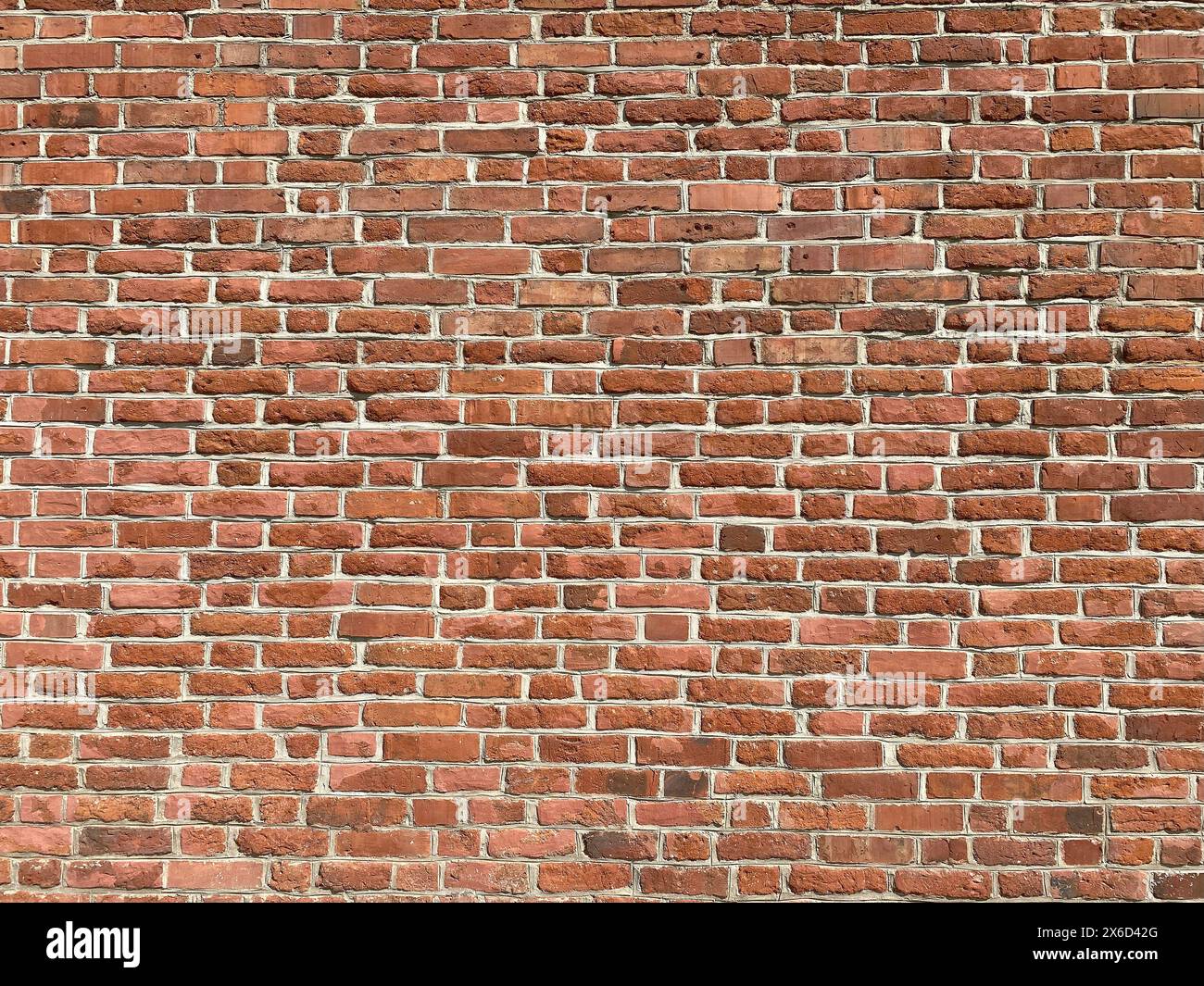 Old red brick wall texture Stock Photo - Alamy