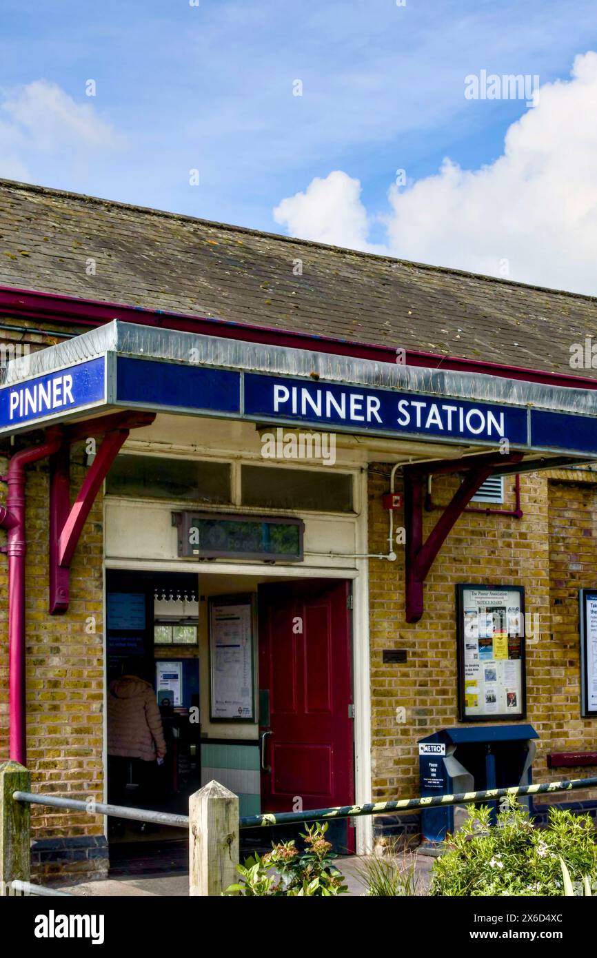 Pinner Station, Pinner, Borough of Harrow, London, England, UK Stock ...
