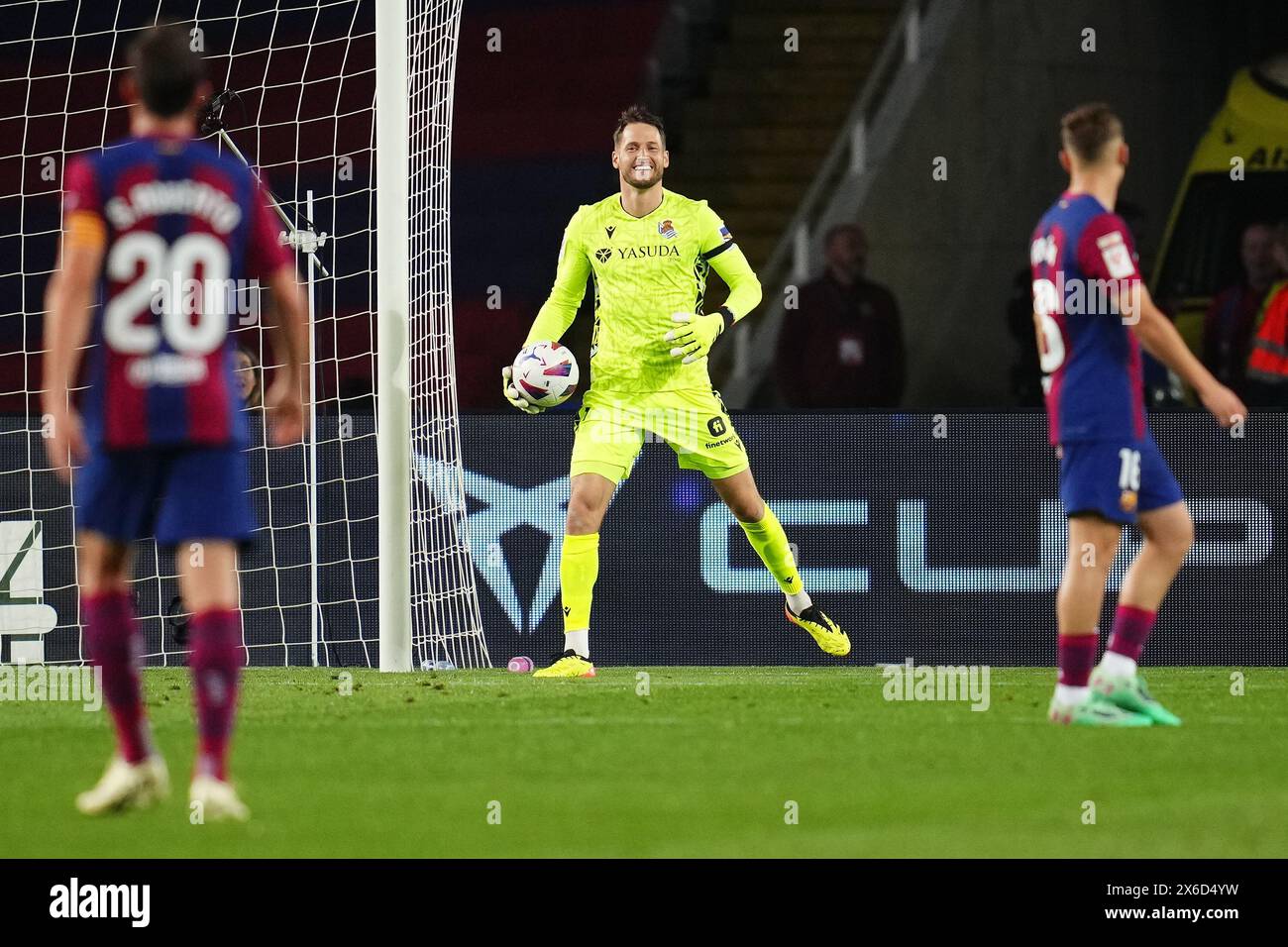 Barcelona, Spain. 13th May, 2024. Alejandro Alex Remiro of Real ...