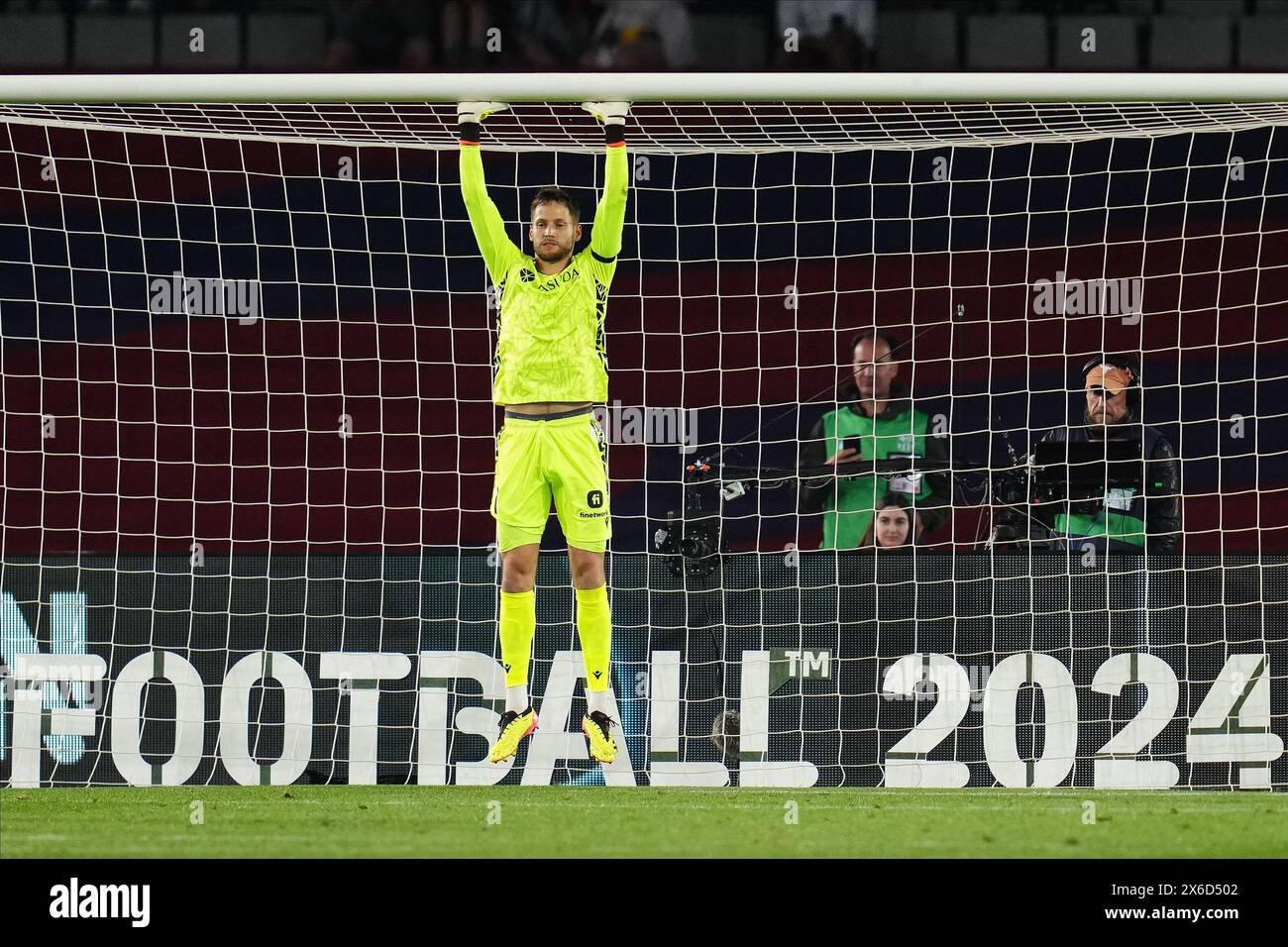 Barcelona, Spain. 13th May, 2024. Alejandro Alex Remiro of Real ...
