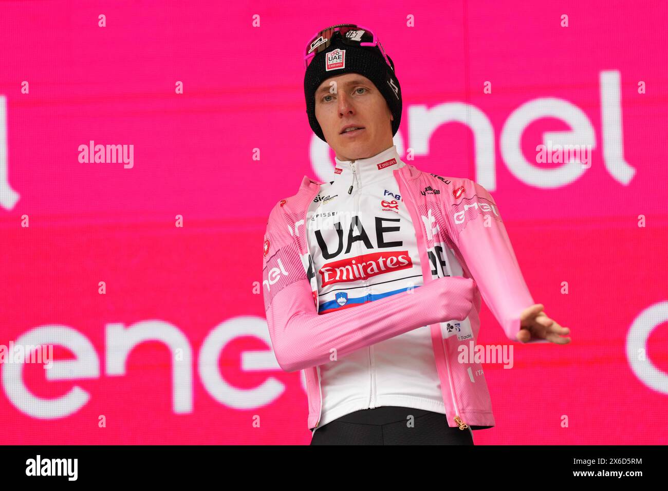 Cusano Mutri, Italia. 14th May, 2024. Pogačar Tadej (Team Uae Emirates ...