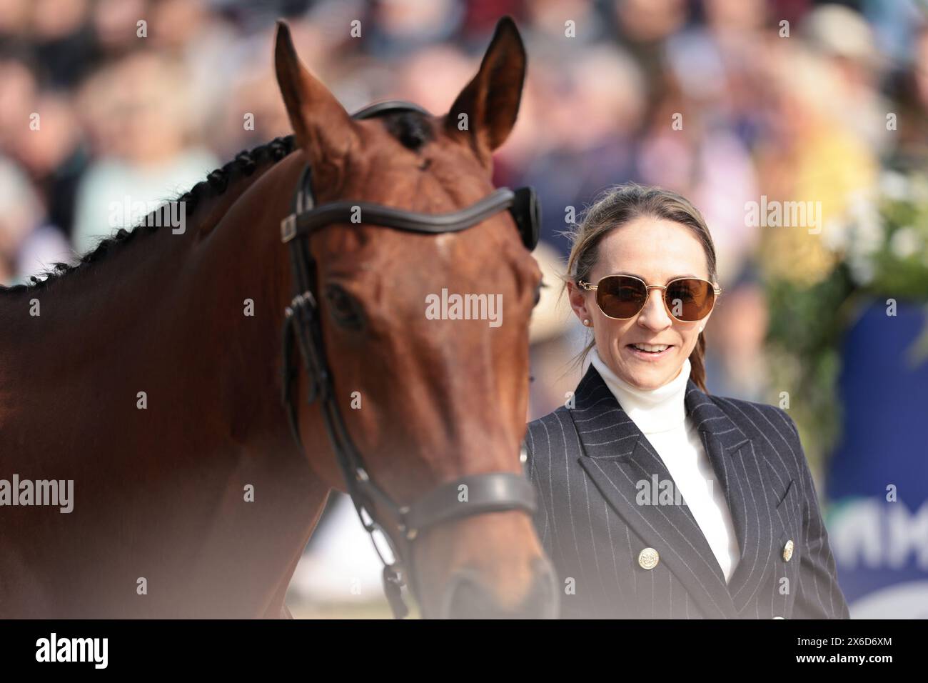 Lauren Innes of New Zealand with Global Fision M during the second ...