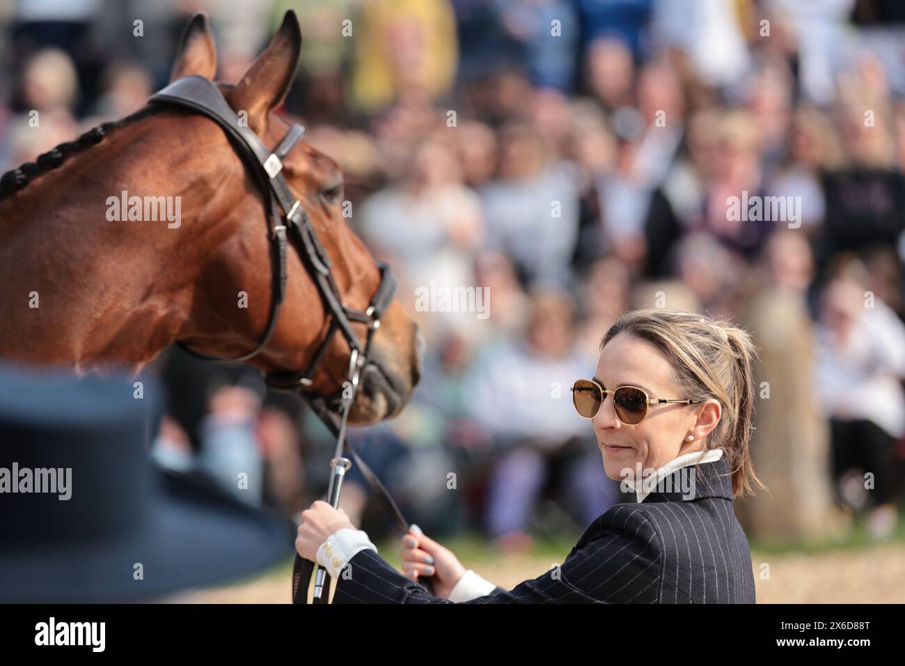 Lauren Innes of New Zealand with Global Fision M during the second ...
