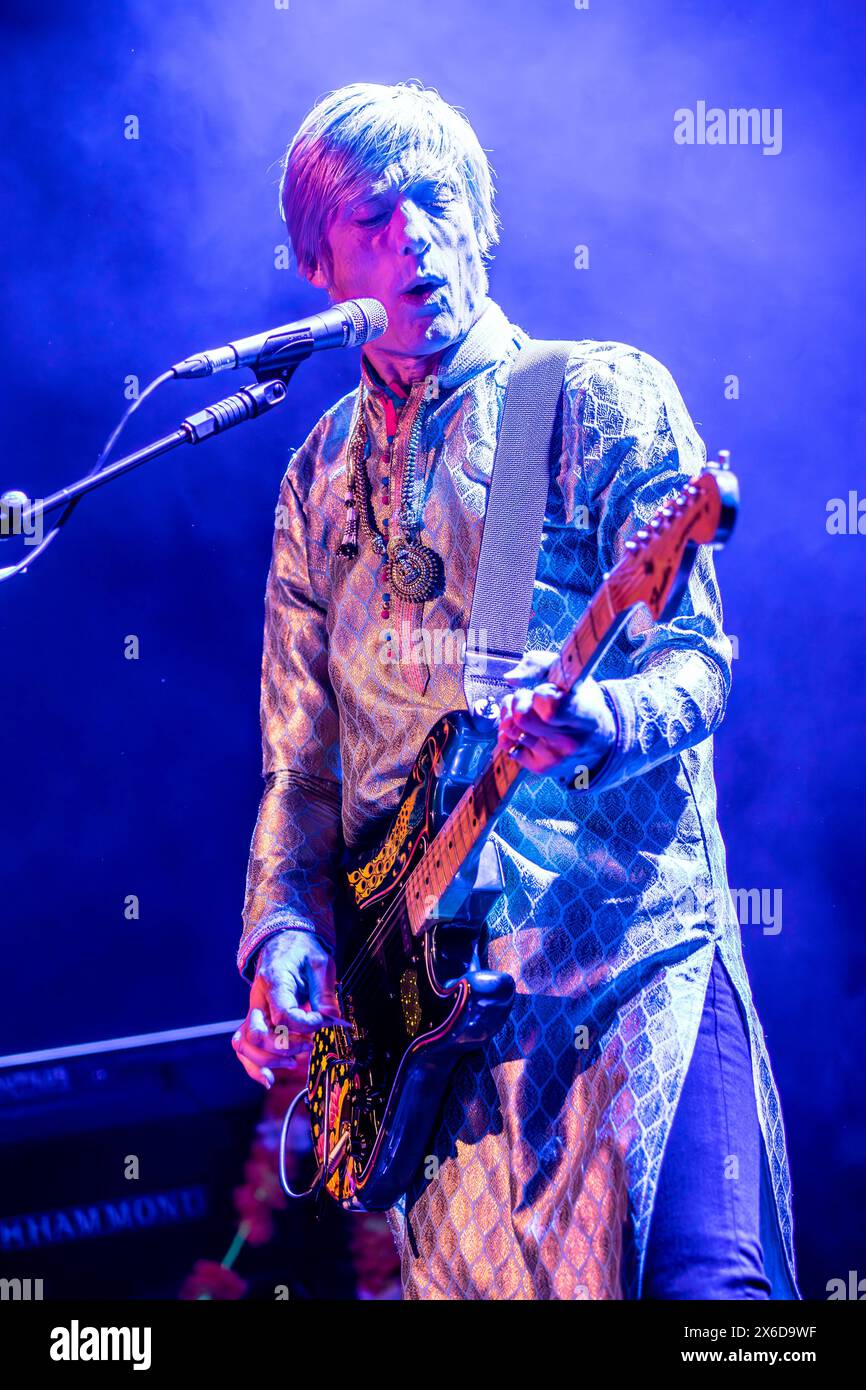 Milan Italy. 13th May 2024. The English band KULA SHAKER performs live ...