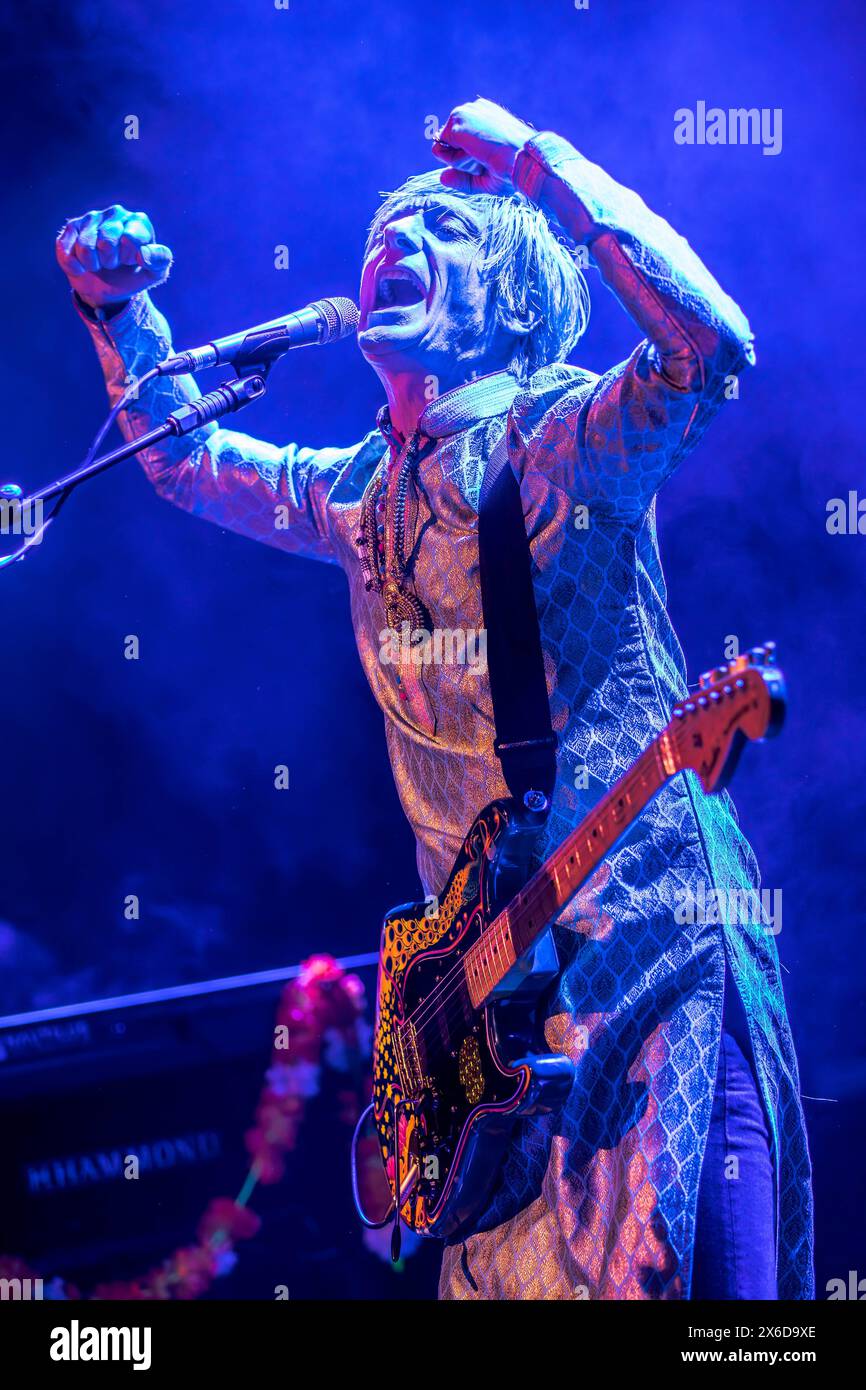 Milan Italy. 13th May 2024. The English band KULA SHAKER performs live ...