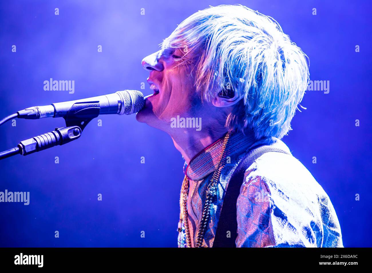 Milan Italy. 13th May 2024. The English band KULA SHAKER performs live ...