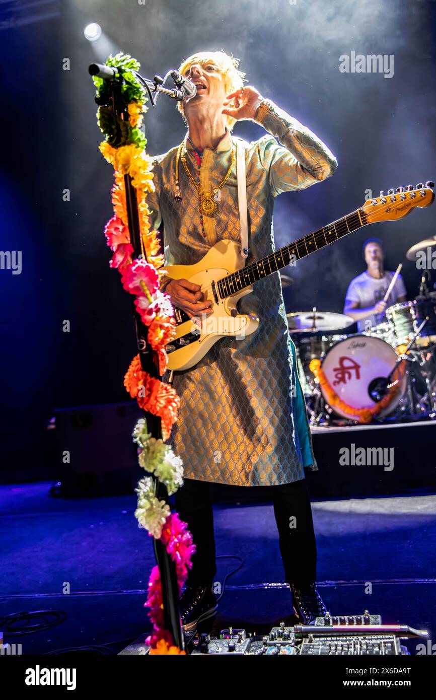 Milan Italy. 13th May 2024. The English band KULA SHAKER performs live ...