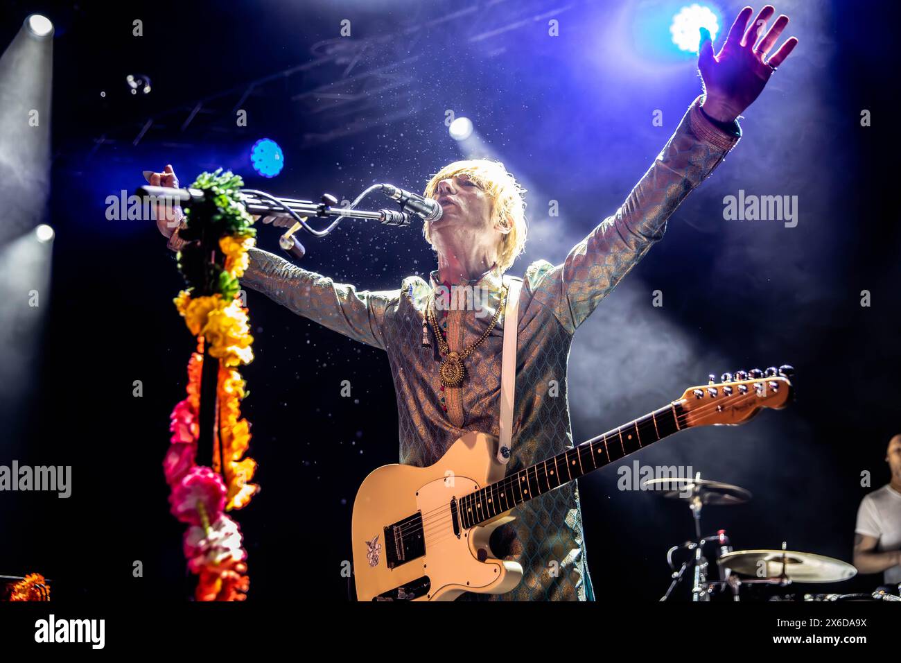 Milan Italy. 13th May 2024. The English band KULA SHAKER performs live ...