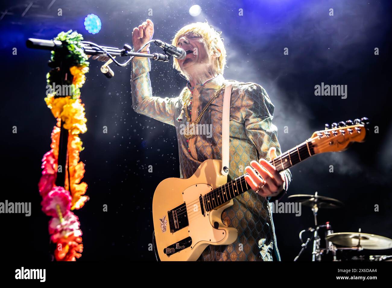 Milan Italy. 13th May 2024. The English band KULA SHAKER performs live ...