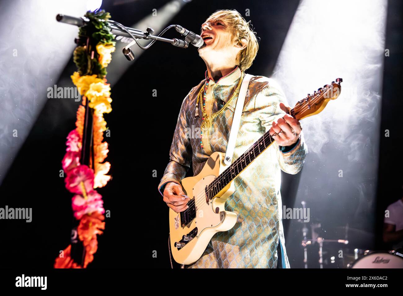 Milan Italy. 13th May 2024. The English band KULA SHAKER performs live ...