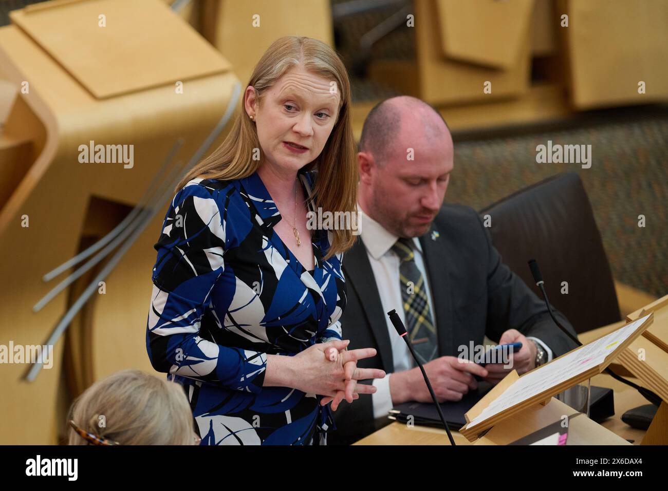 Edinburgh Scotland, UK 14 May 2024. Cabinet Secretary for Social ...
