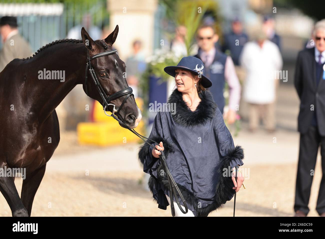 Tiana Coudray of the United States with Cancaras Girl during the second ...