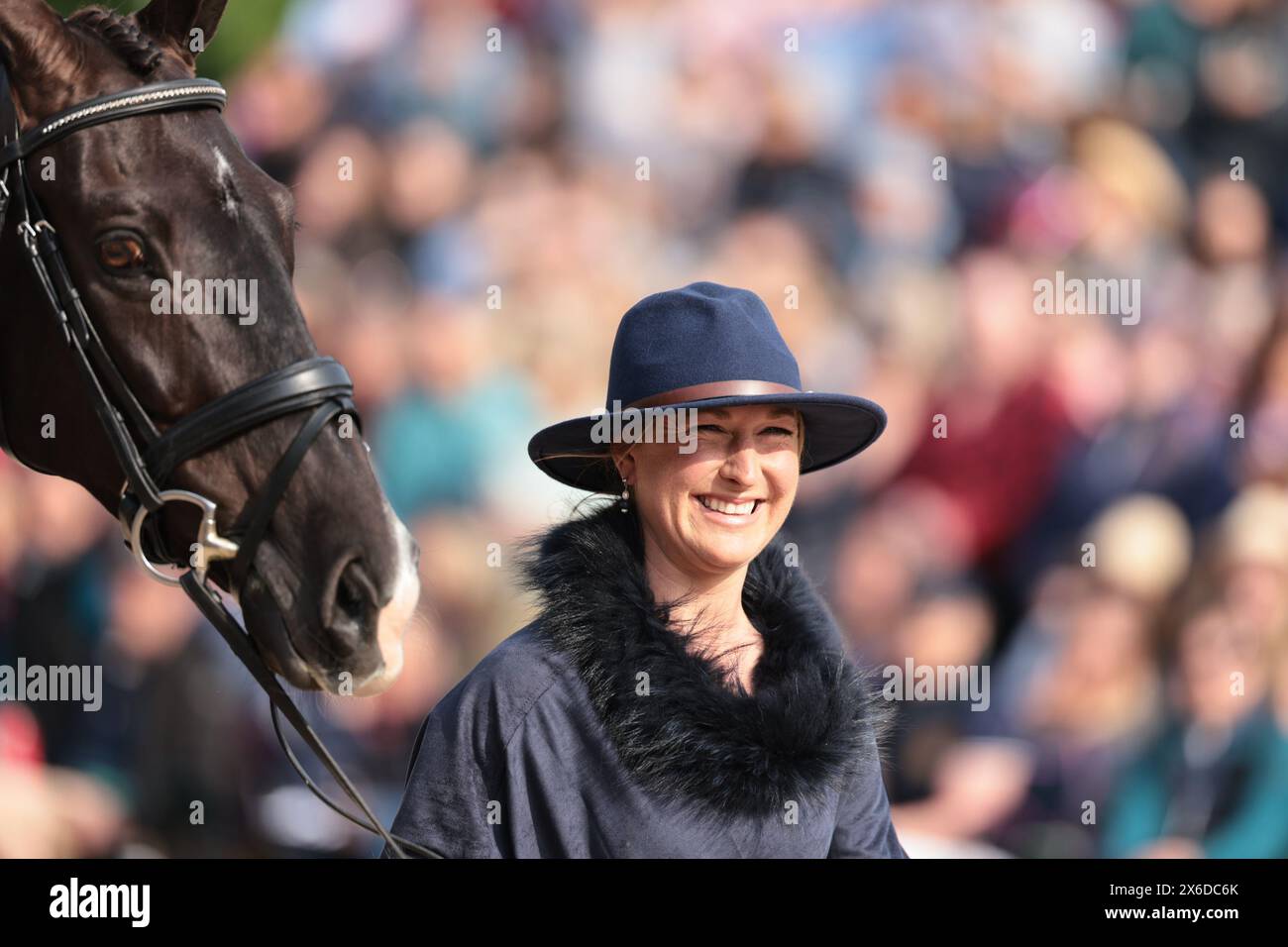 Tiana Coudray of the United States with Cancaras Girl during the second ...