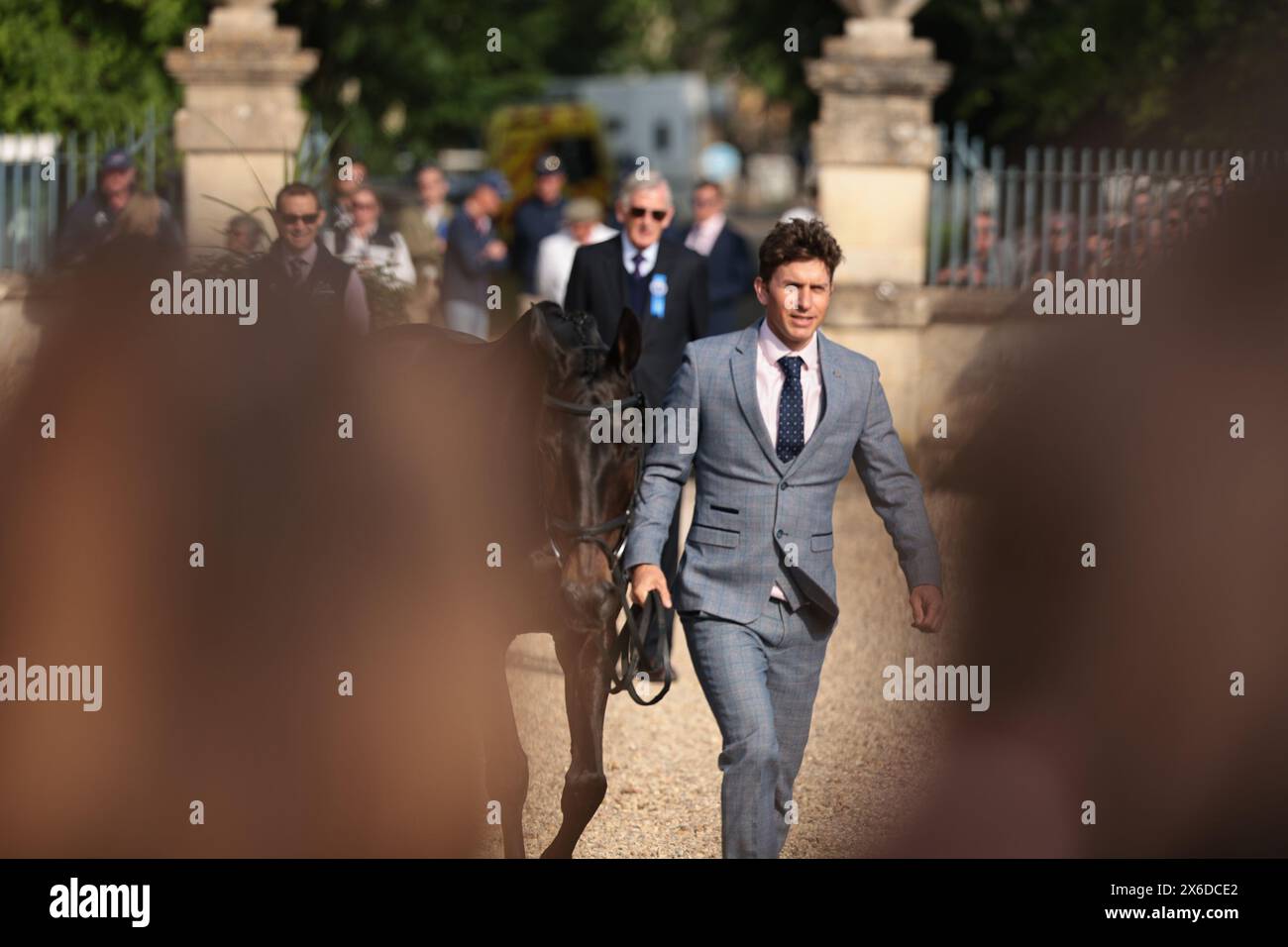 Tom Crisp of Great Britain with Liberty And Glory during the second ...