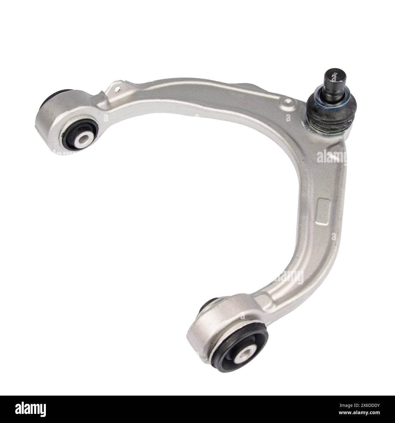 Car front suspension arm set isolated on white background. A set of ...