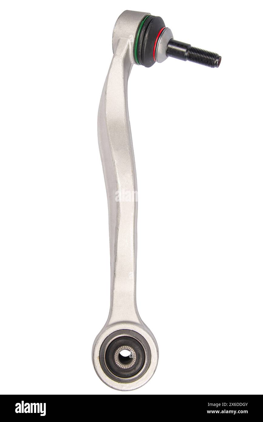 Front stabilizer isolated on white background. New car spare parts ...